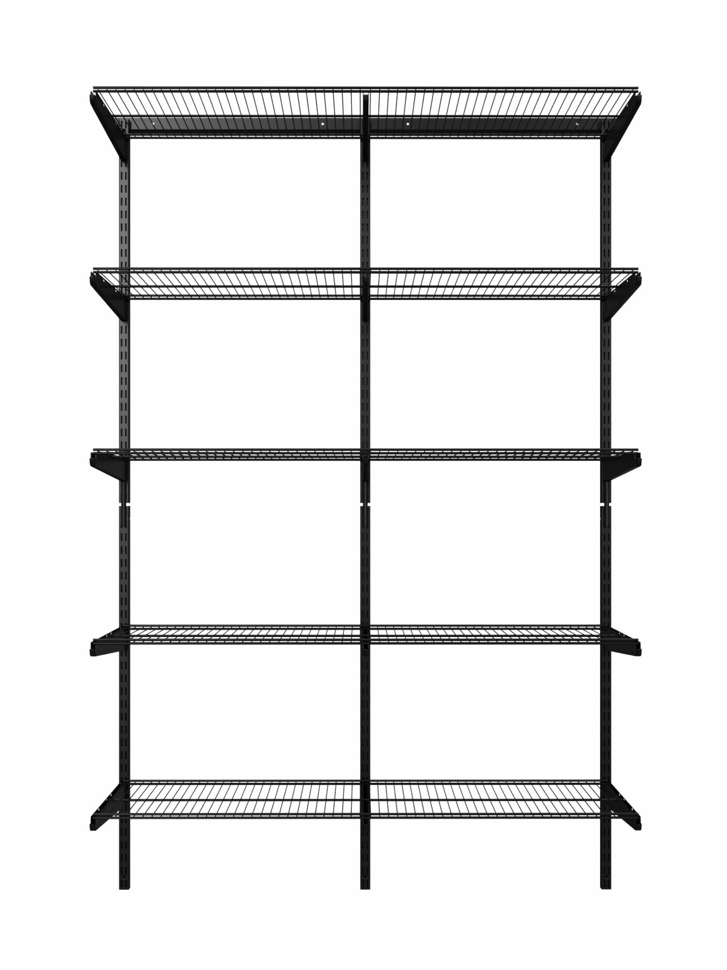 Гардеробная система ДиДжей, №51 черный, 128х35х192см