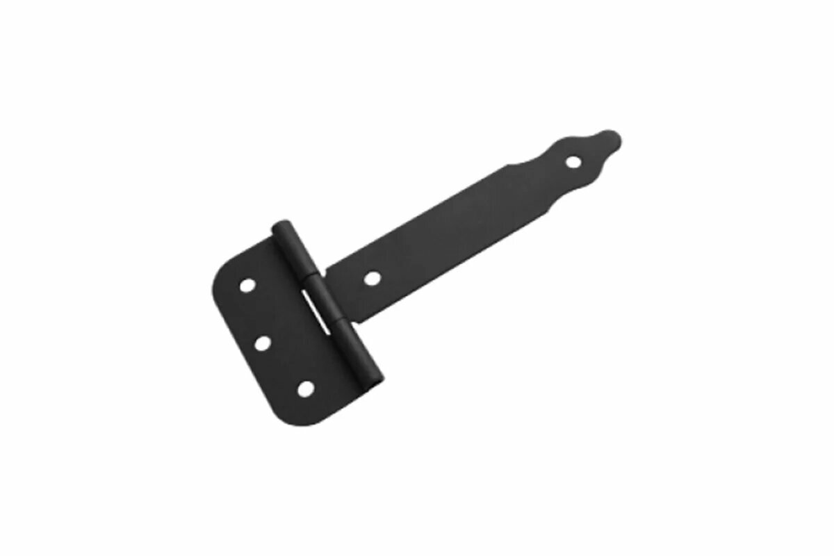 Петля-стрела "Домарт" ПС-250 для ворот, стальная, цвет: черный