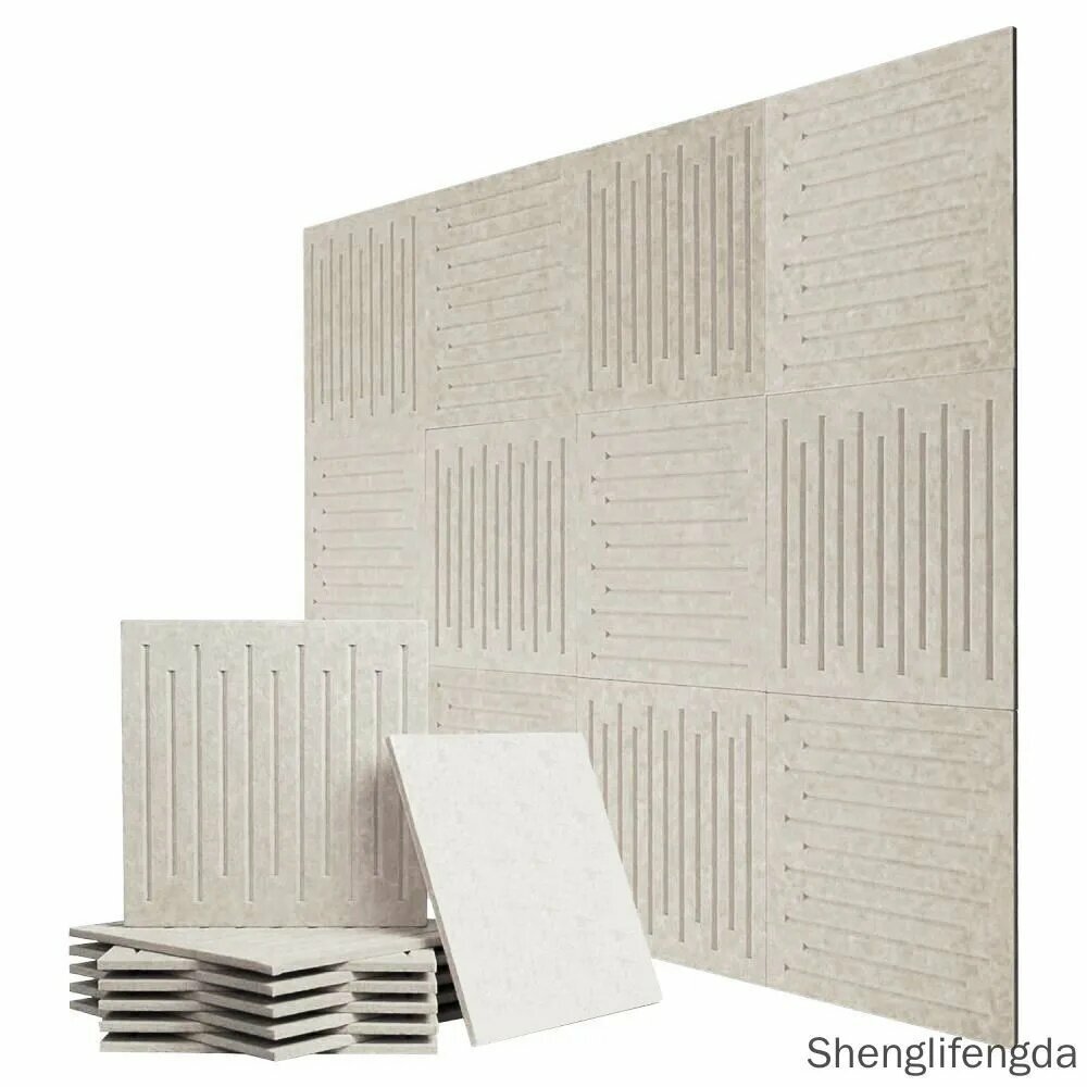 Акустический акустический Звуконепроницаемая Доска 300х300x9мм комплект из 36-х панелей