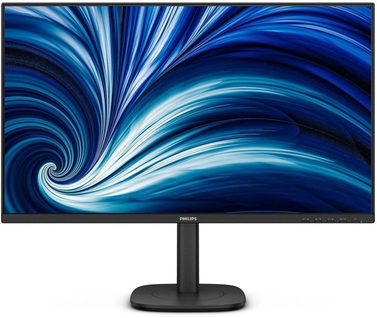Монитор Philips 27" 27B2U3601 черный IPS LED 16:9 HDMI M/M матовая HAS Piv 350cd 178гр/178гр 2560x1440 120Hz DP Quad HD 2K (1440p) USB 6.44кг