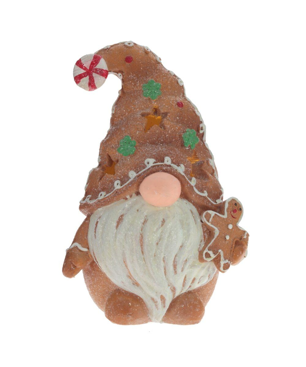 Фигурка декоративная с подсветкой "Гном", L10,5 W6,5 H16 см (LR44 2 шт)