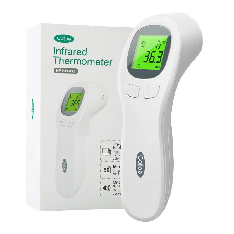 Cofoe цифровой Бесконтактный инфракрасный термометр лоб высокоточное измерение домашнего здоровья для взрослых/детей