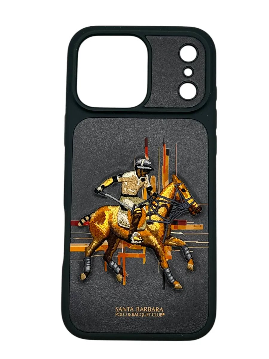 Премиальный чехол Santa Barbara для 17 Pro Max. Ударопрочный, стильный.