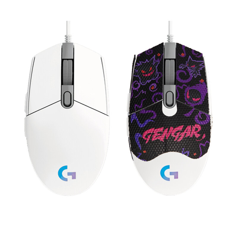 Игровая мышь Logitech G102 2 проводная, световой эффект RGB Flow, легкая, сенсор 8000DPI, белая, с с