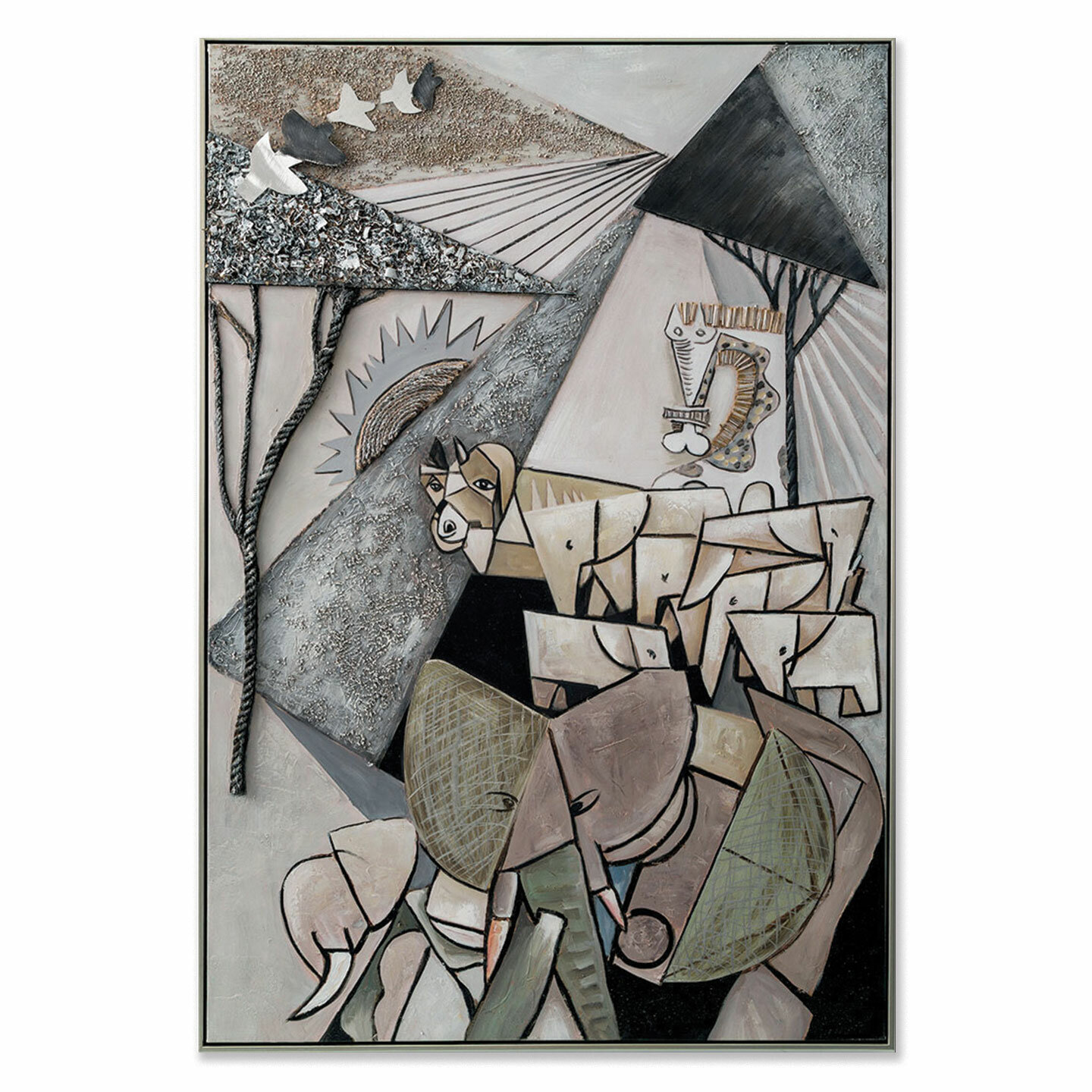 Репродукция (картина) Agave SAFARI (Италия), размер 80*120, настенная