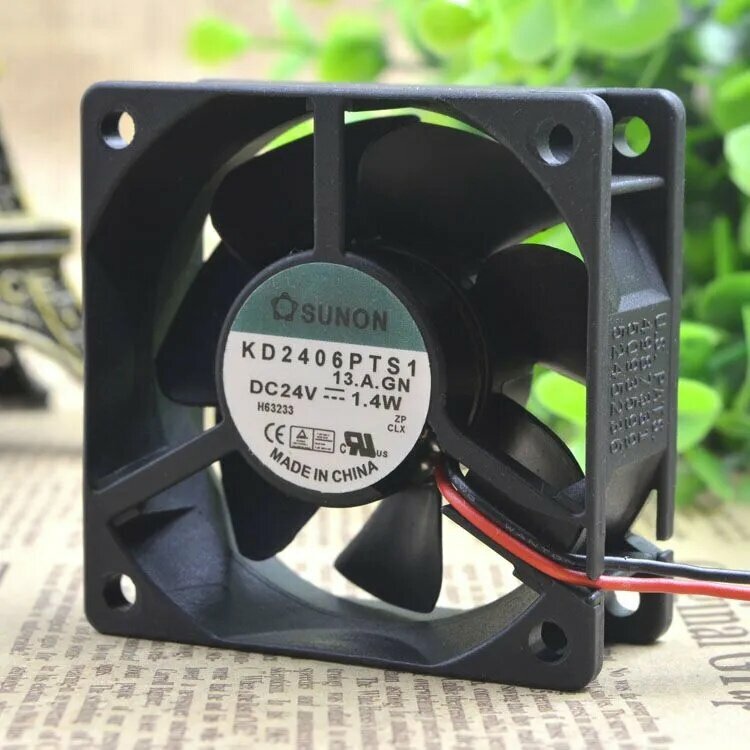 5pcs * Новый оригинал KD2406PTS1 24V 1.4W 6CM 6025 60x60x25mm вентилятор Радиатор