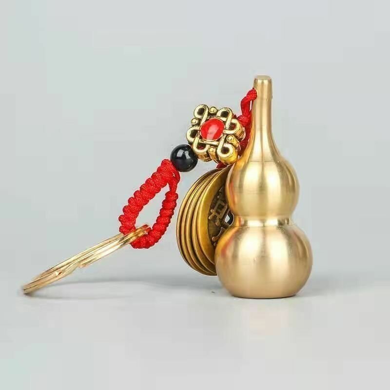 Брелок-талисман Тыква-горлянка Ву Лу Фэн-шуй