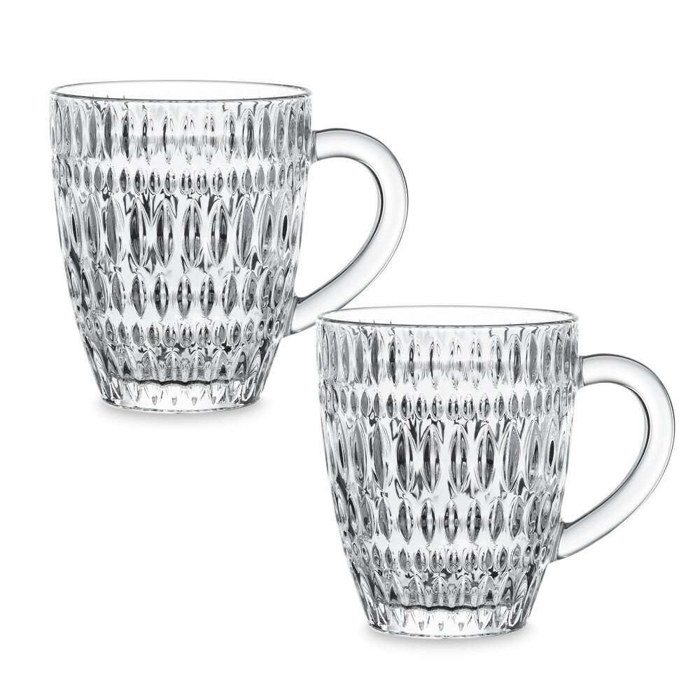 Набор из 2-х кружек, 392 мл, хрустальное стекло N104249 Ethno