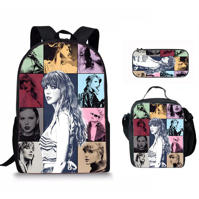 Модный дорожный рюкзак TaylorSwift Taylor Swift Swift, сумка через плечо, набор пеналов, легкая сумка