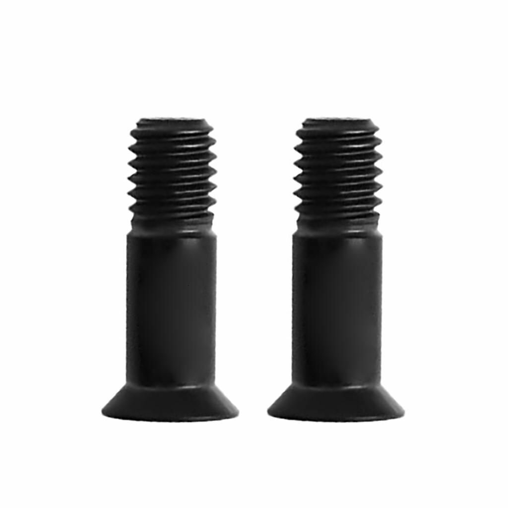 2 шт. винты заднего переключателя велосипеда, крепежные болты из сплава, Черный