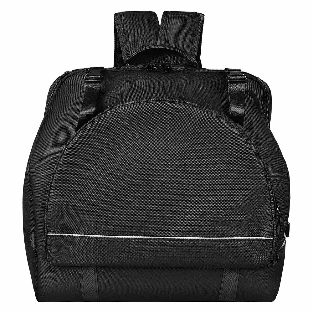 Черный Рюкзак Для Баяна С Усиленными Застежками И Противоскользящим Дном 48.00X38.00X24.00Cm