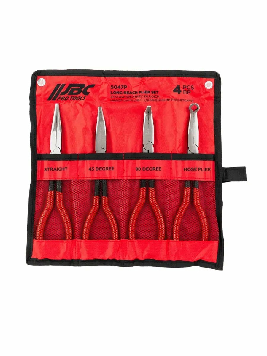 Щипцы с удлиненными рукоятками 285мм, 4 предмета