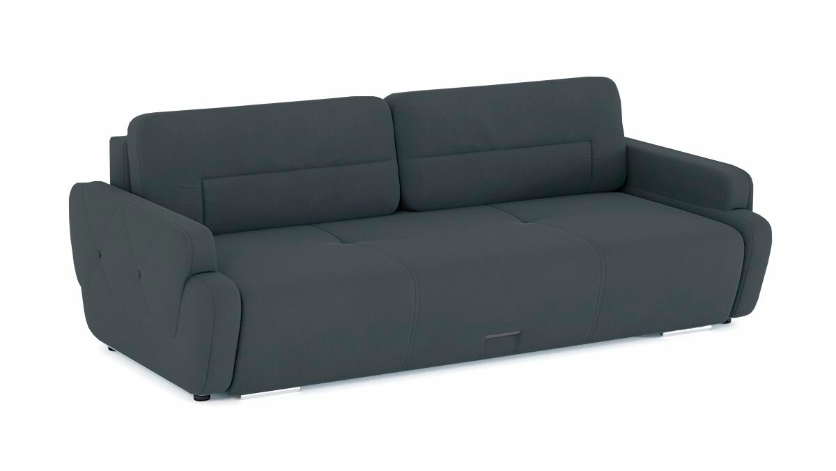 Диван - кровать Джелонг, пантограф, 225*70*105, велюр Зара Грей 18