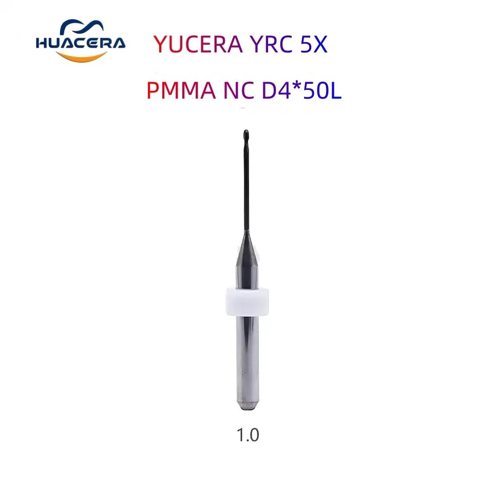 Фрезы Yucera YRC-5X для циркония и PMMA PMMA NC 1.0mm