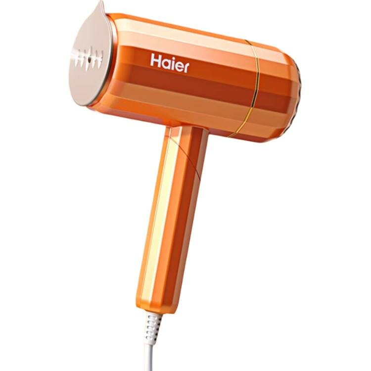 Миниатюрный отпариватель Haier HY GW1301, портативный, orange, для одежды, домашнего использования, для путешествий