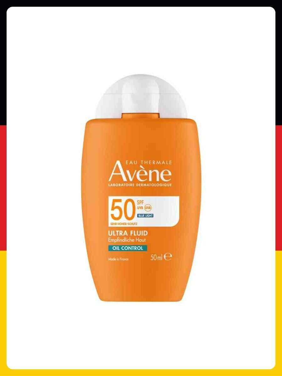 Флюид Avene Ultra Fluid OIL CONTROL SPF 50, 50 мл