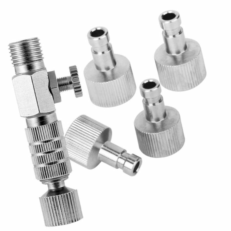 Быстроразъемный аэрограф, регулируемое давление воздуха с 5 штекерными разъемами