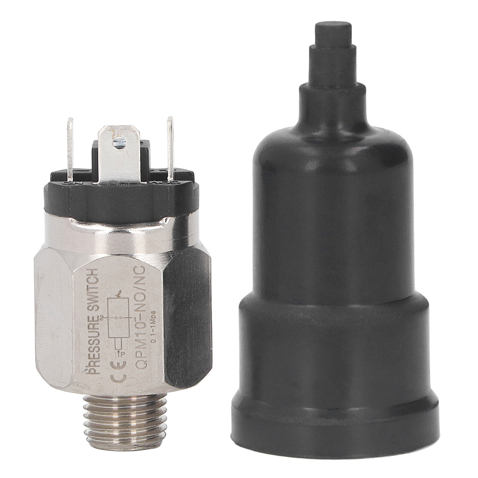 Pneumatic Adjustable Diaphragm Type Pressure Switch Stainless Steel Rubber for Pump