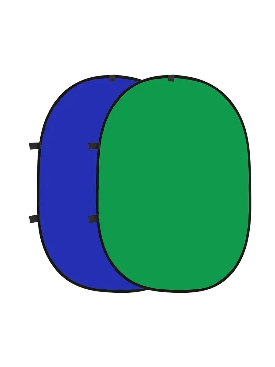 Фотофон складной на пружине хромакей для съемки
