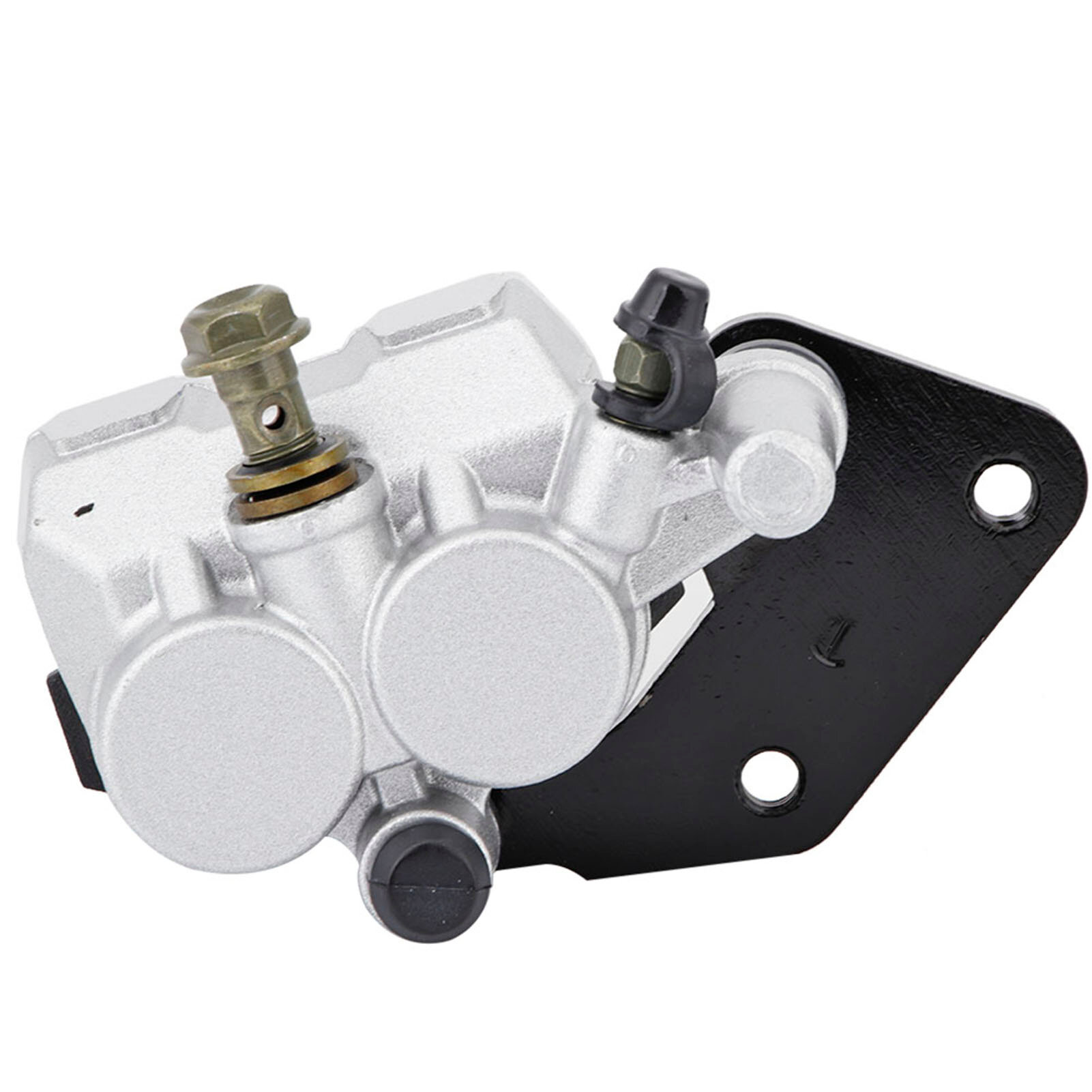 Rear Brake Caliper Assy, Perfect Fit Heat Resistant Motorcycle Parts Durable Antiwear Rustproof for 100-125CC Motorbike