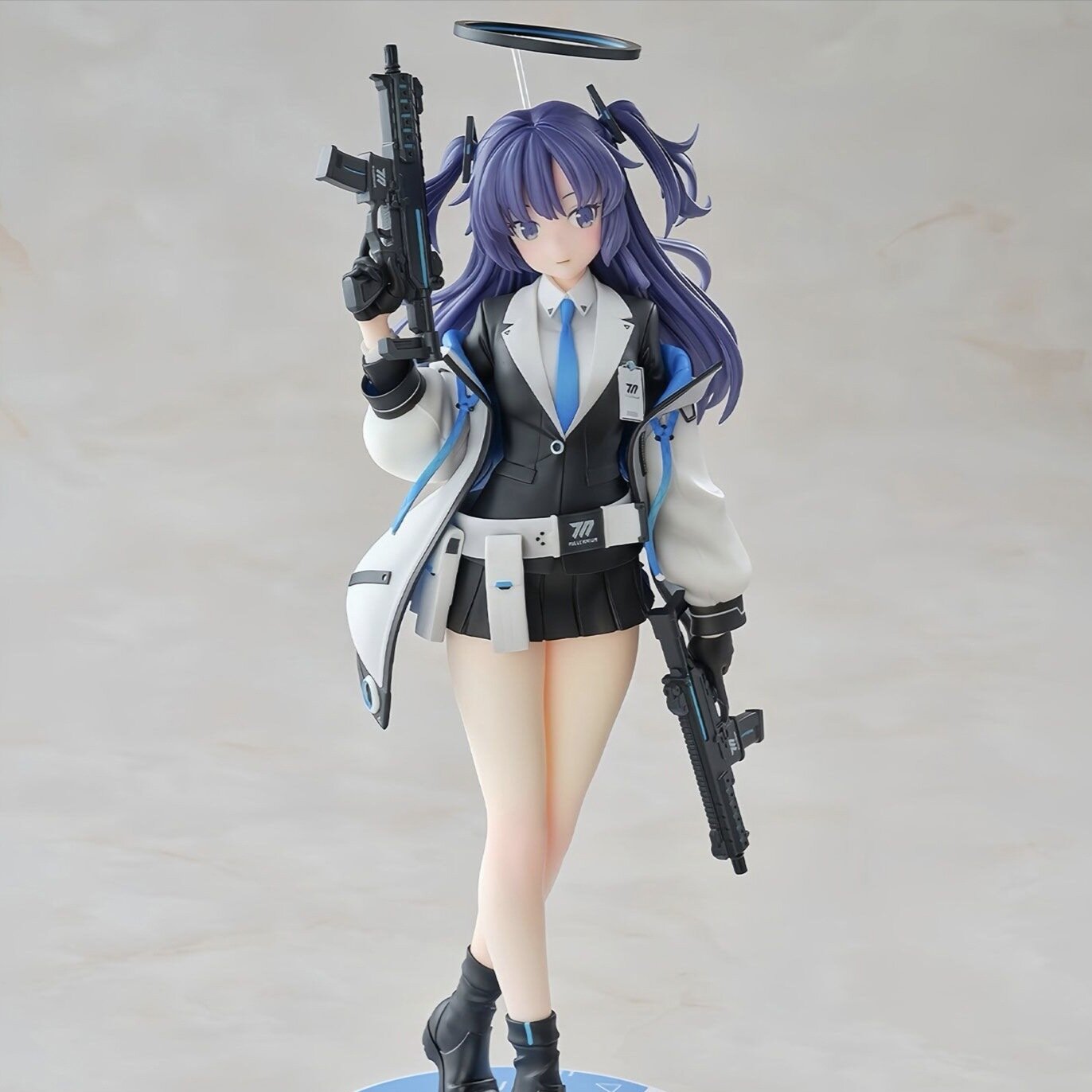 Фигурка Хаясе Юка из аниме Blue Archives, светящийся синий нимб, 2D модная игрушка-украшение.