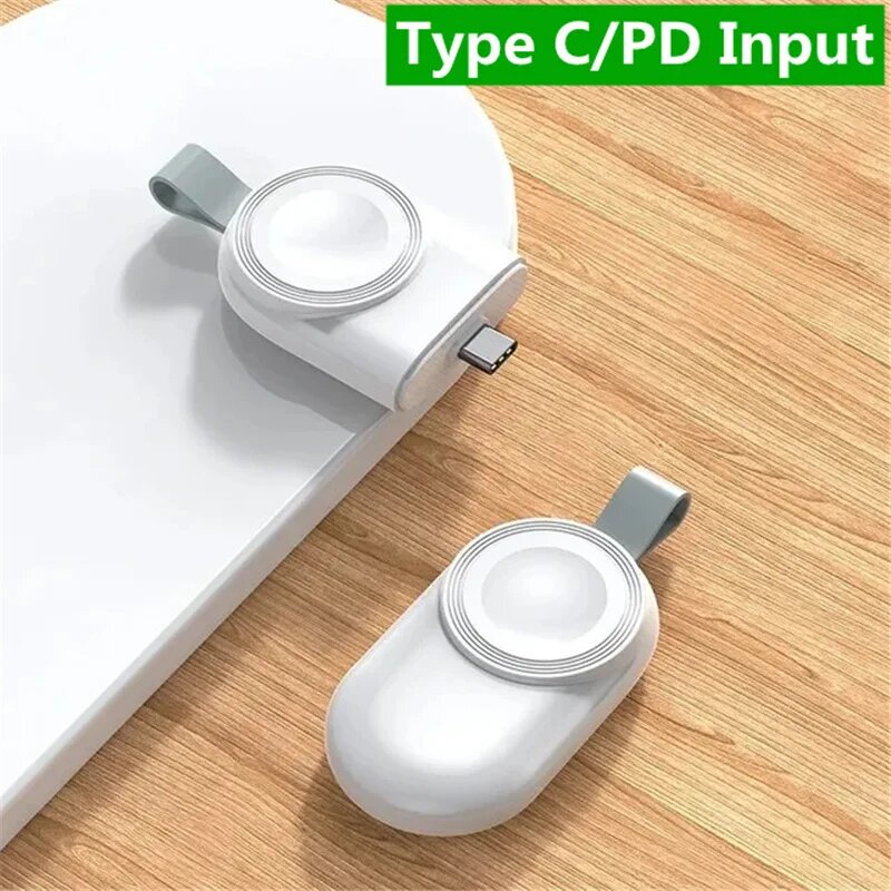 Беспроводная зарядка для Apple Watch с Type C Input