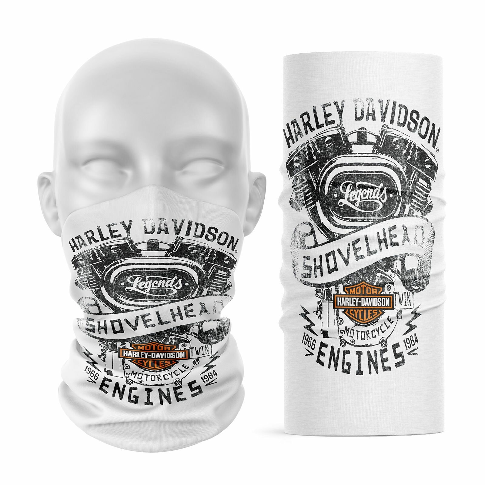 Harley-Davidson Мотомаска, размер: Универсальный, цвет: черный