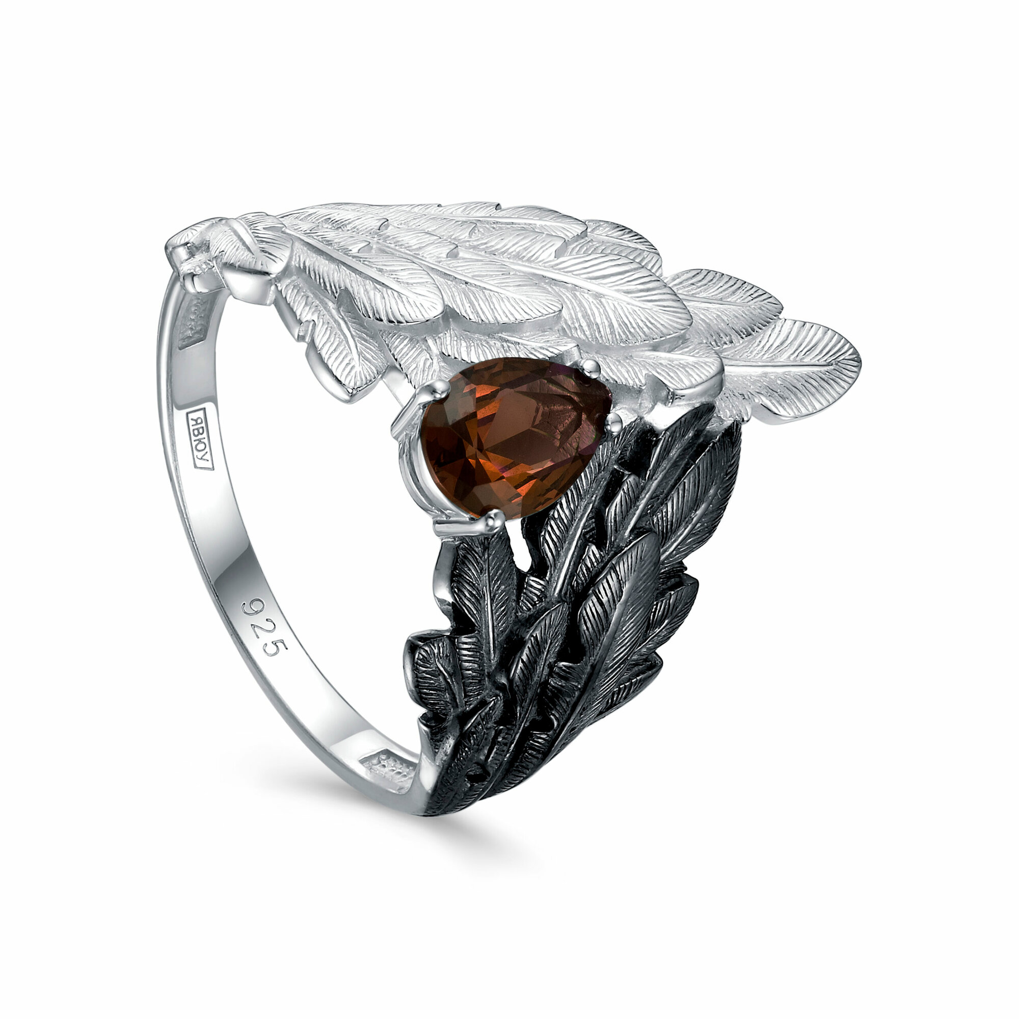 Кольцо, серебро, 925 проба