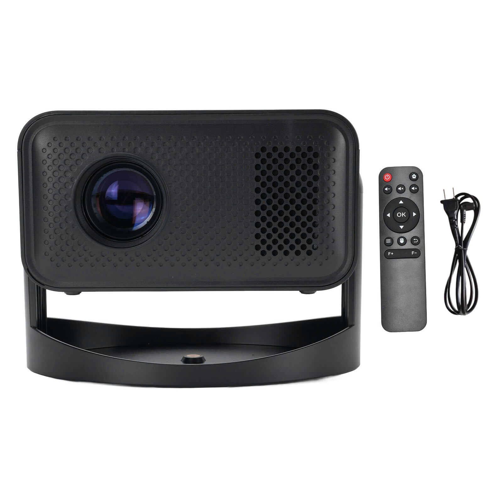 Портативный проектор для Android 11.0 1GB Cache 8 ГБ память 2.4G 5G Bluetooth 5.3 Проектор кинопроектор беспроводной экраны зеркалирование US Plugure