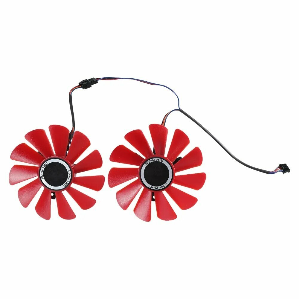 88мм 4pin вентилятор FDC10U12S9C для XFX RX570 RX580 видеокарт