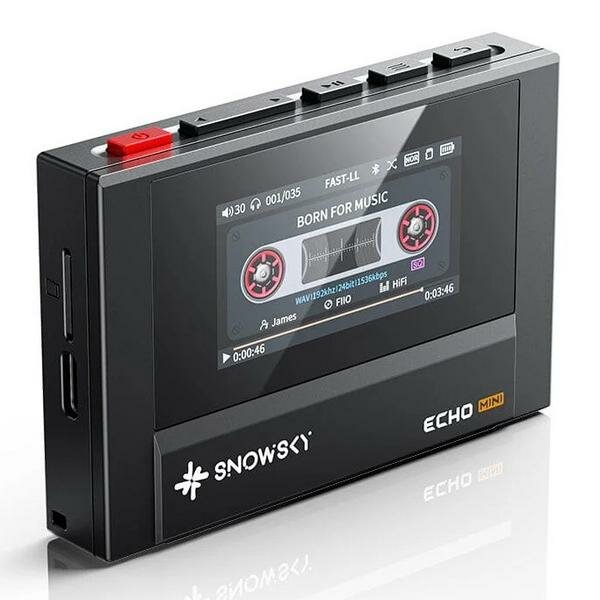 Портативный Hi-Fi-плеер FiiO Snowsky Echo Mini Black