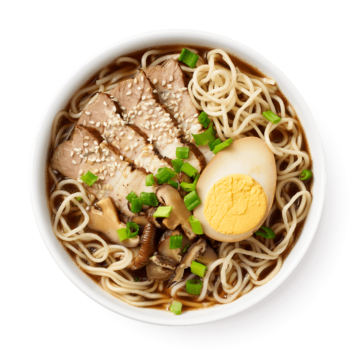 Рамен J'Pan Тонкоцу, с кусочками мяса, в пластиковом контейнере
