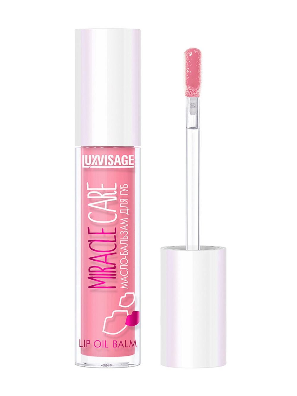 Масло-бальзам для губ Luxvisage Miracle Care, тон: 105 Berry rose, 5.5г
