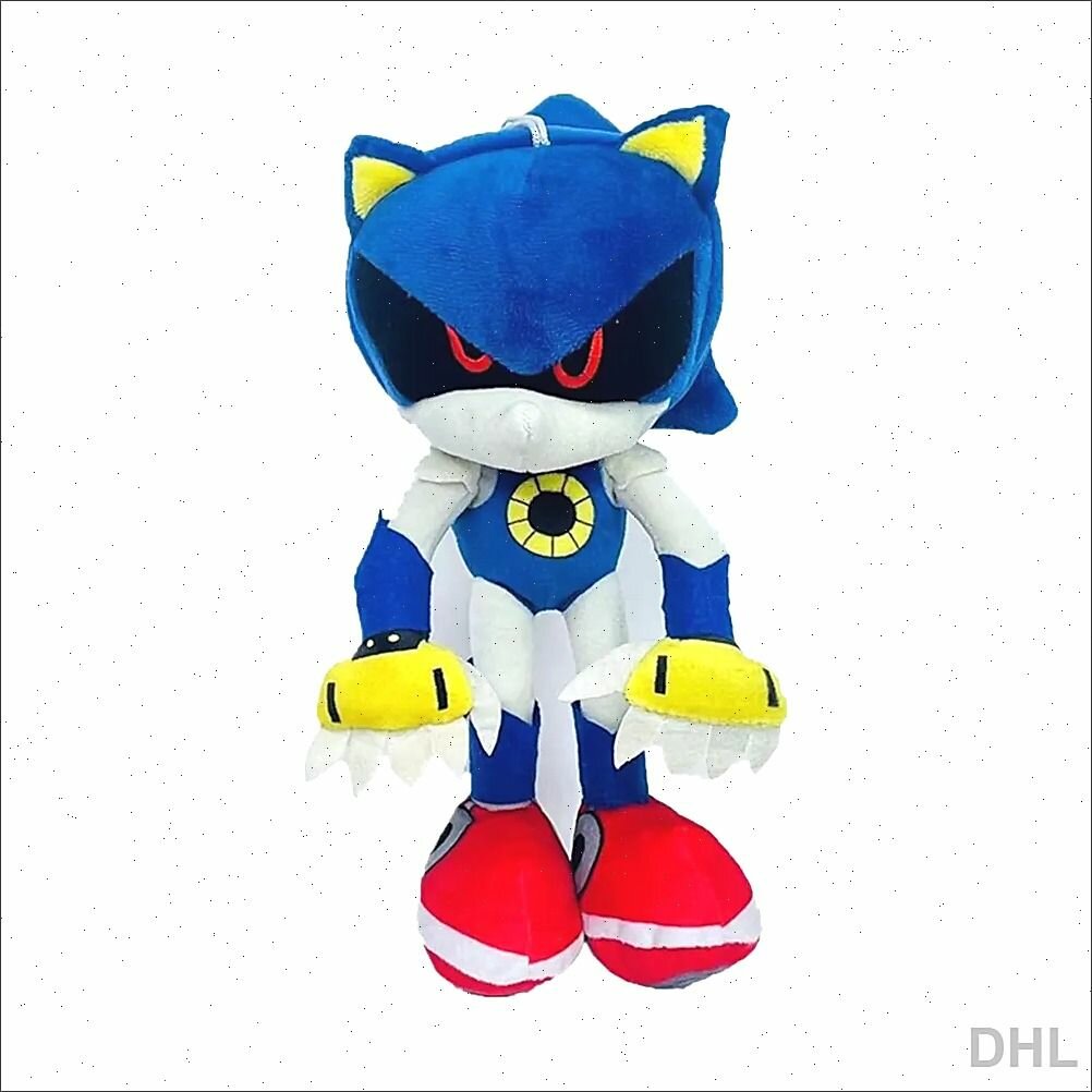 Мягкая игрушка Метал Соник - Sonic the Hedgehog / Соник 28cm