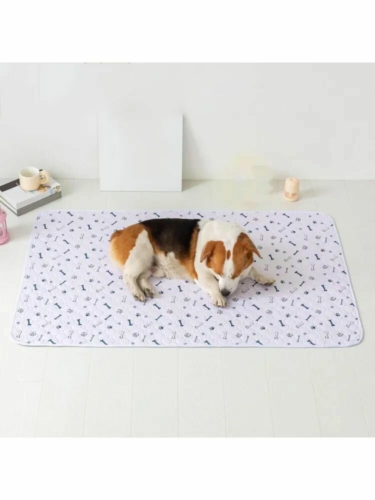 Многоразовая пеленка для животных, Моющийся_ многоразовый коврик для_мочи домашних_животных,1 штуки