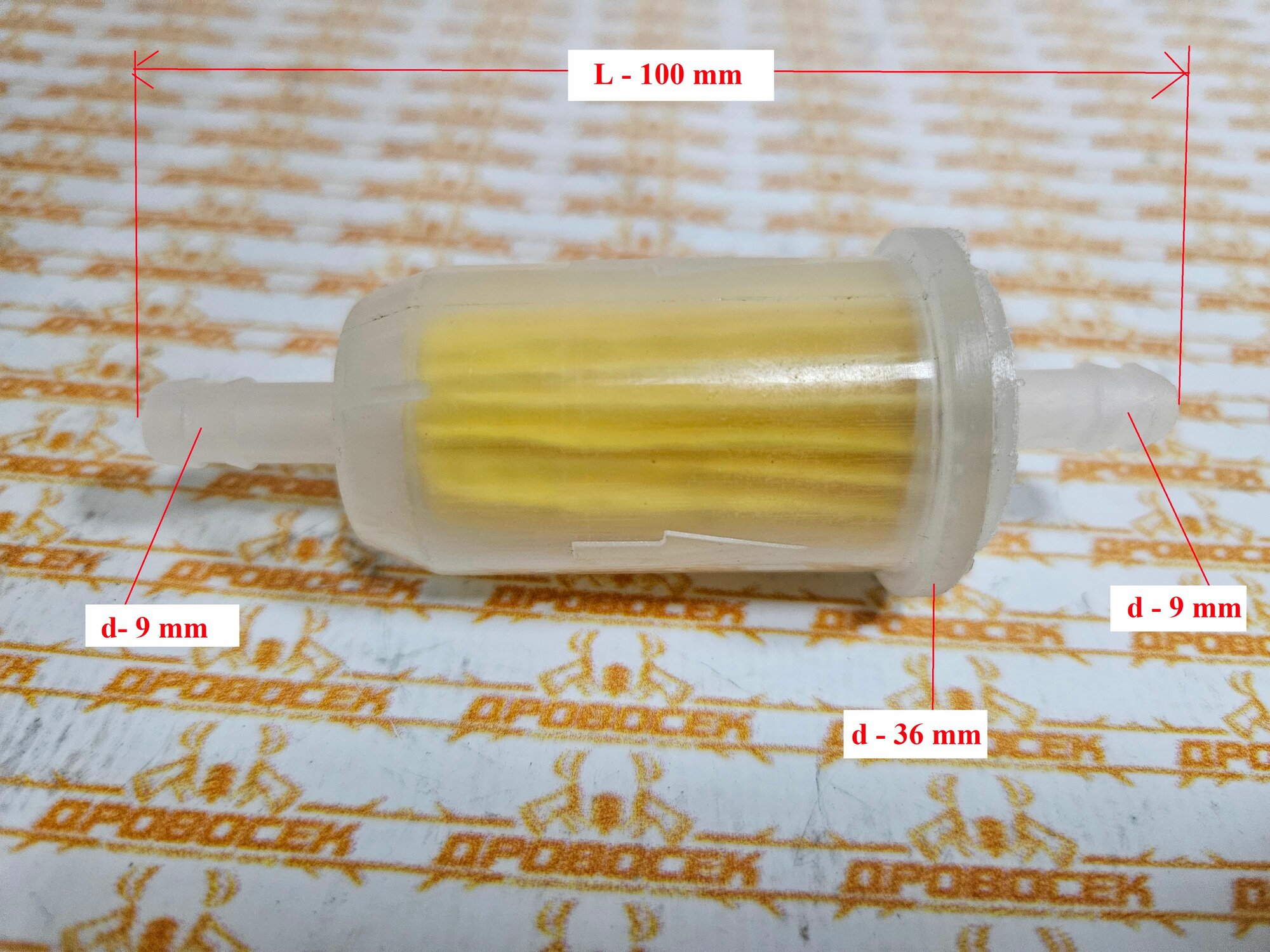 Топливный фильтр для дизельного генератора HUTER, 01.026.00222
