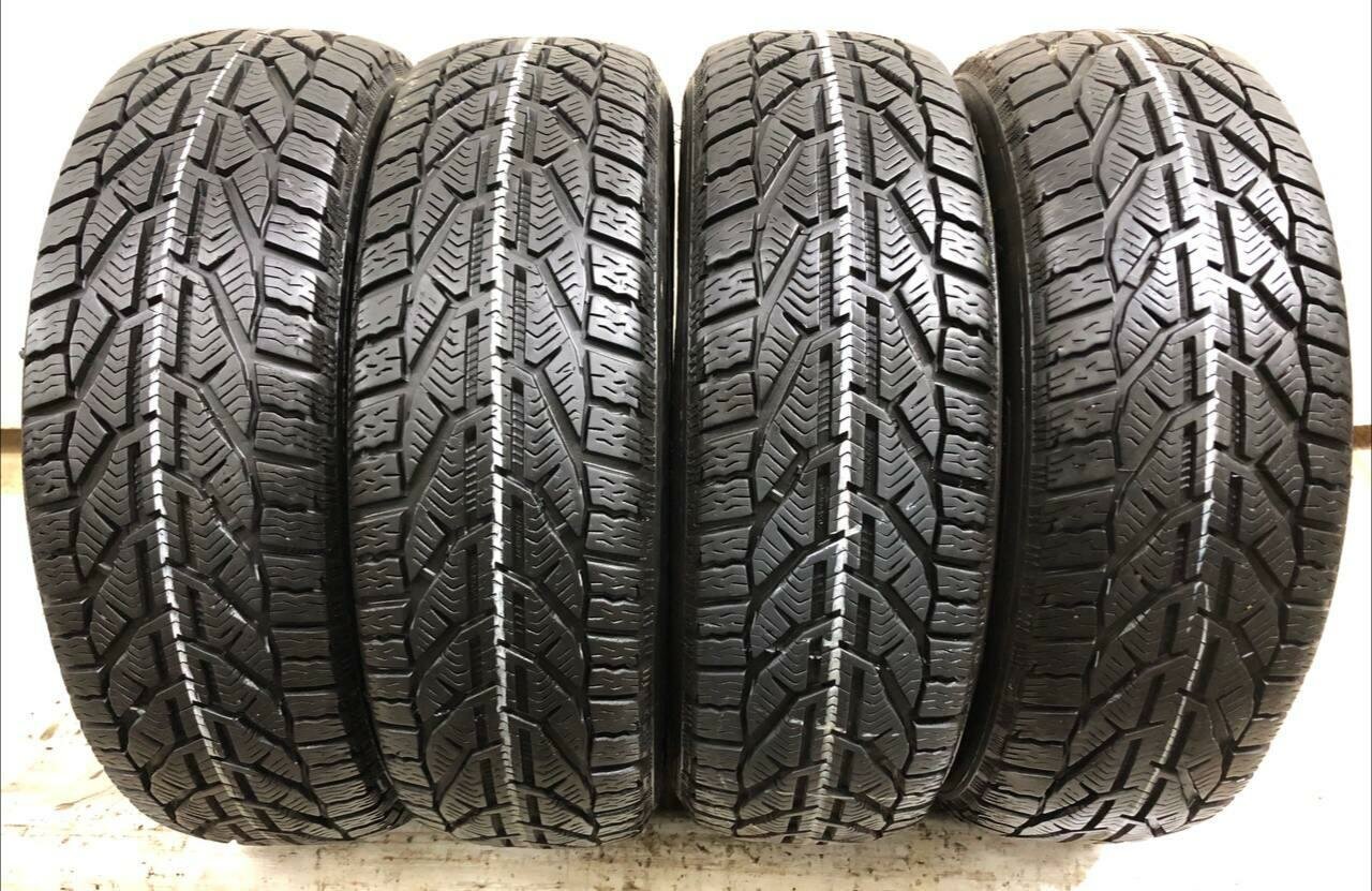 Комплект (4 шт) зимних БУ шин нешипованные Tigar Winter 185/60 R15 12.0% износ VIRT0015541