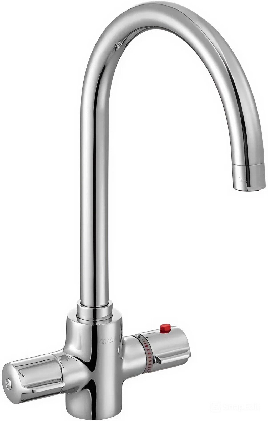 Смеситель для кухонной мойки с термостатом E.C.A. Thermostatic 102108754, хром