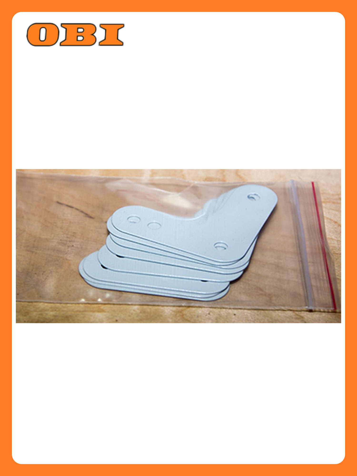 Уголок жесткости для одеждыТитан-GS-450 белый 100х10х150 мм 8 шт