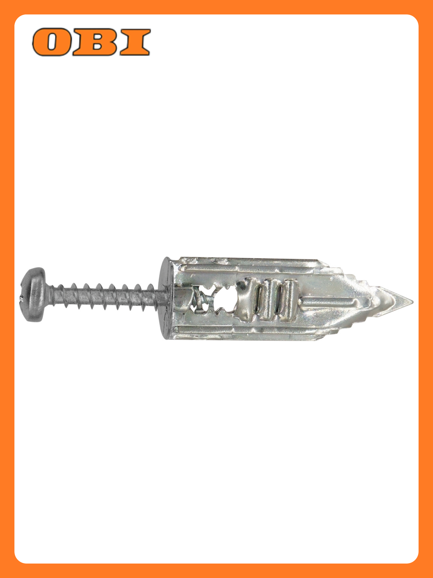 Анкер LEGS забивной для гипсокартона MULTI PRO D12хL30мм с шурупом 4x25мм 10шт