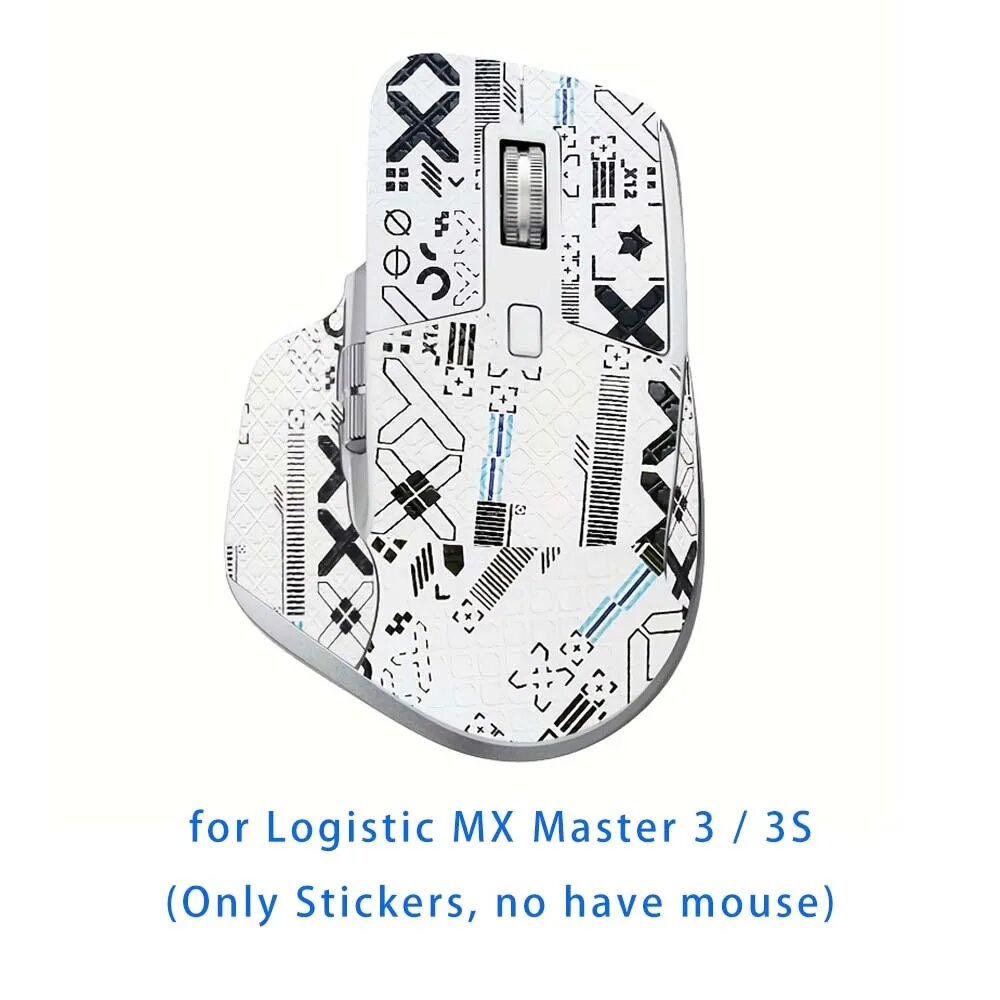 Стикер для Logitech MX Master 3/3s, Full white X