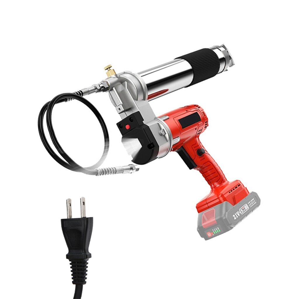 Беспроводной шприц для смазки с аккумулятором, для строительства