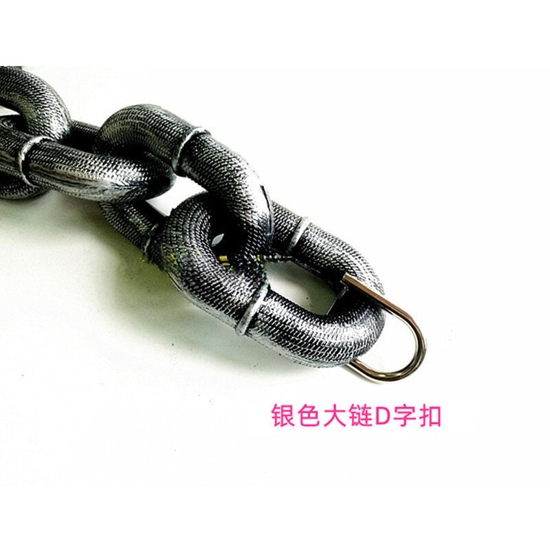 Товары для домашних животных 2m Черная тонкая железная цепочка (только цепочка без воротника с крючком)