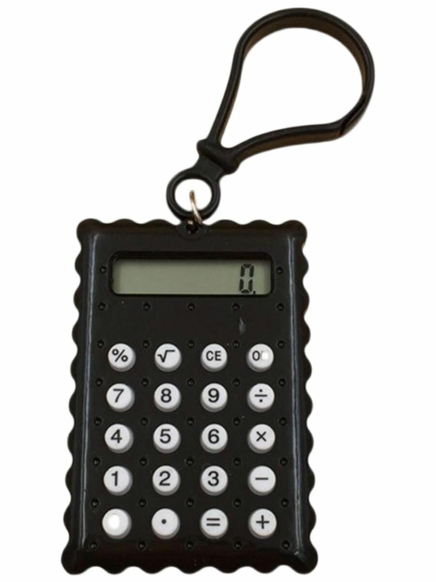 Калькулятор маленький карманный брелок 8-разрядный Печенье для школы