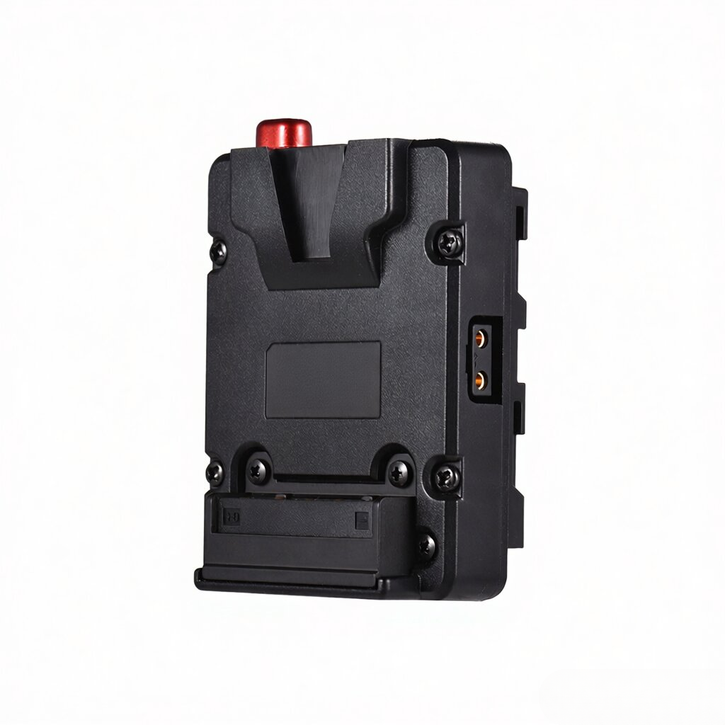 Пластина адаптера питания Nano V-lock Mount к креплениям NP-F, мощность Max.24W, входное напряжение 11-16.8V, выходное напряжение 7.4V/3A, материал металл, размер 8.5*6*5cm, вес 133g, модель WY-VL-F, 1 штука