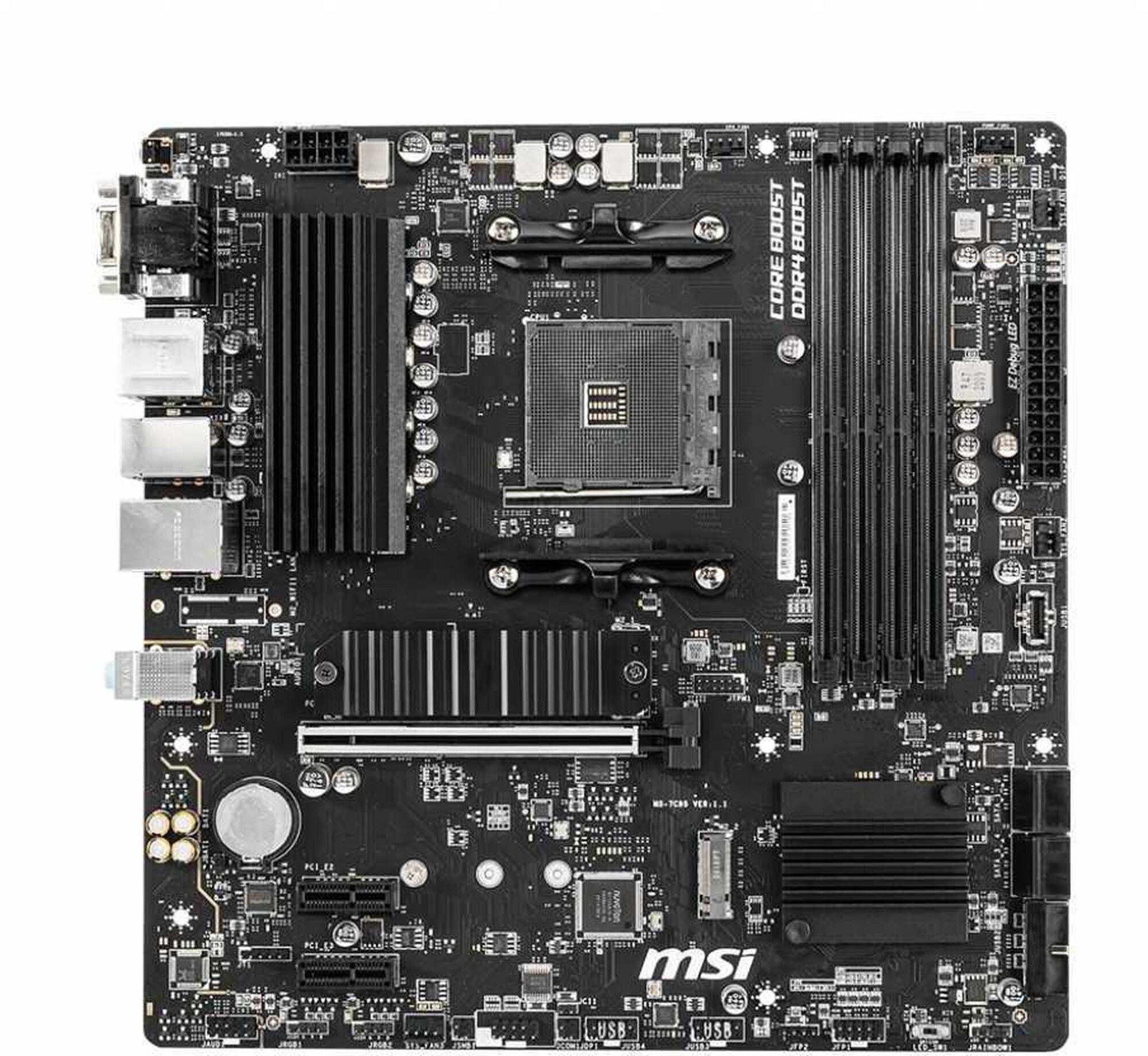 Материнская плата MSI B550M PRO-VDH, Soc-AM4, AMD B550, mATX