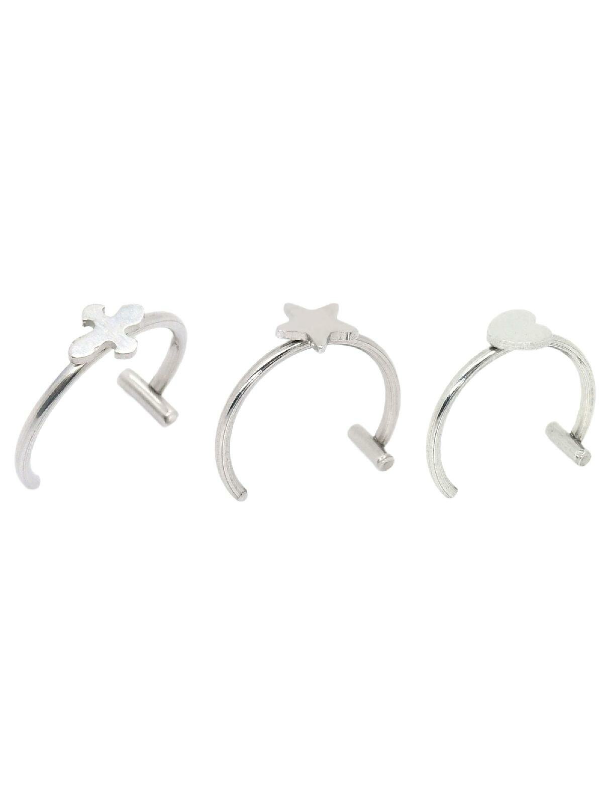 Острые кольца-клипсы для губ, панковские украшения для губ, модные украшения Rebels