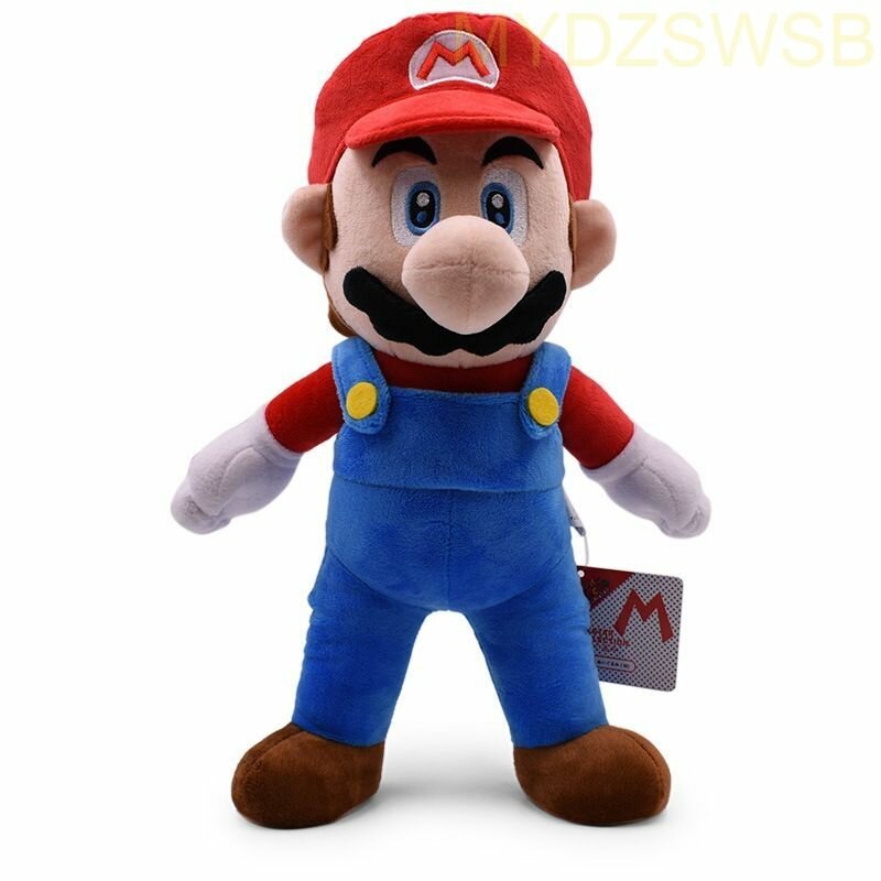 Плюшевая игрушка Супер Марио 37cm Марио Подарки для мальчиков и девочек