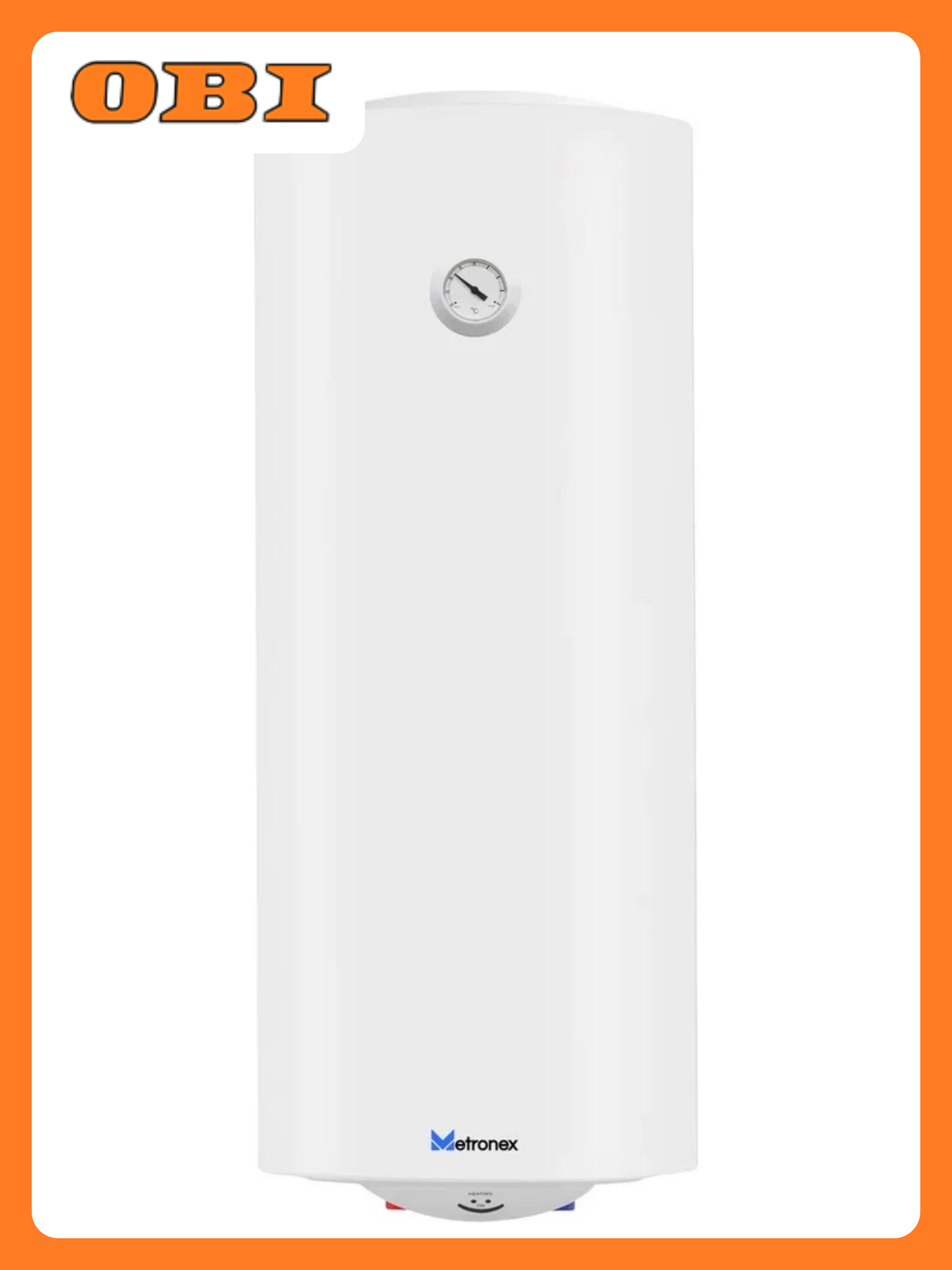 Водонагреватель накопительный Metronex ThermoHeat 1,5kW 50 л Slim enamel