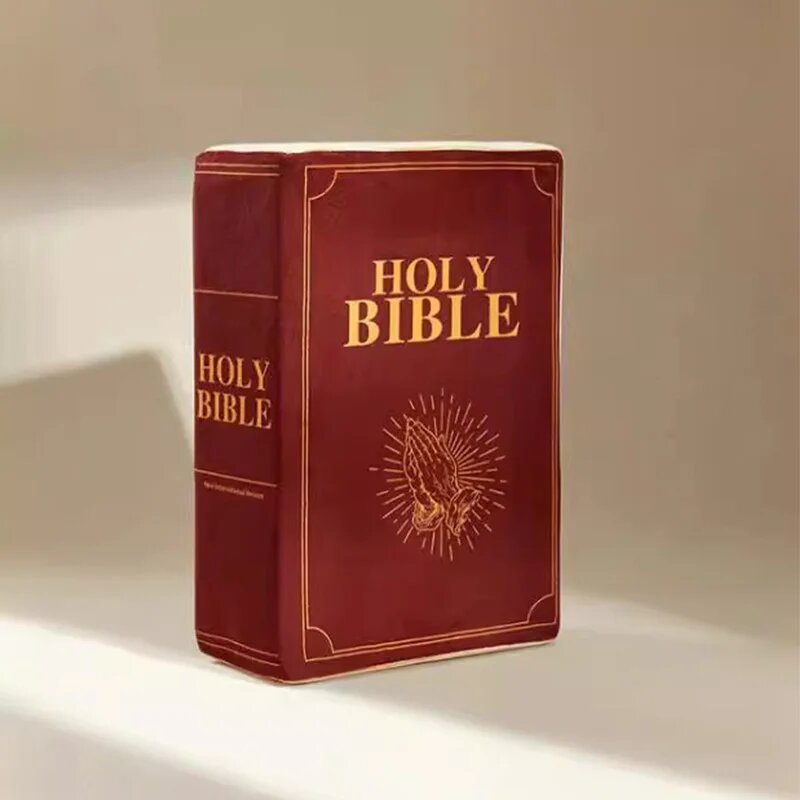 LKCOMO Подушка-книга Библия Хлопок